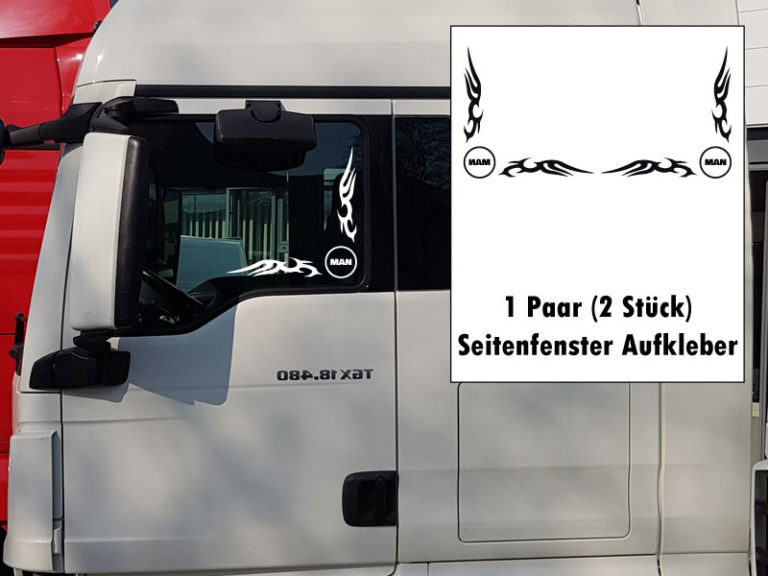 MAN LKW Seitenfenster Aufkleber – Sticker – modrinho